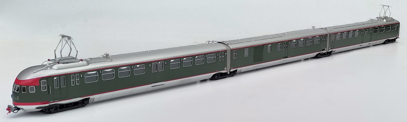 MK Modelbouwstudio bouwsets NS mat '36 materieel 36 1936 modeltrein ...